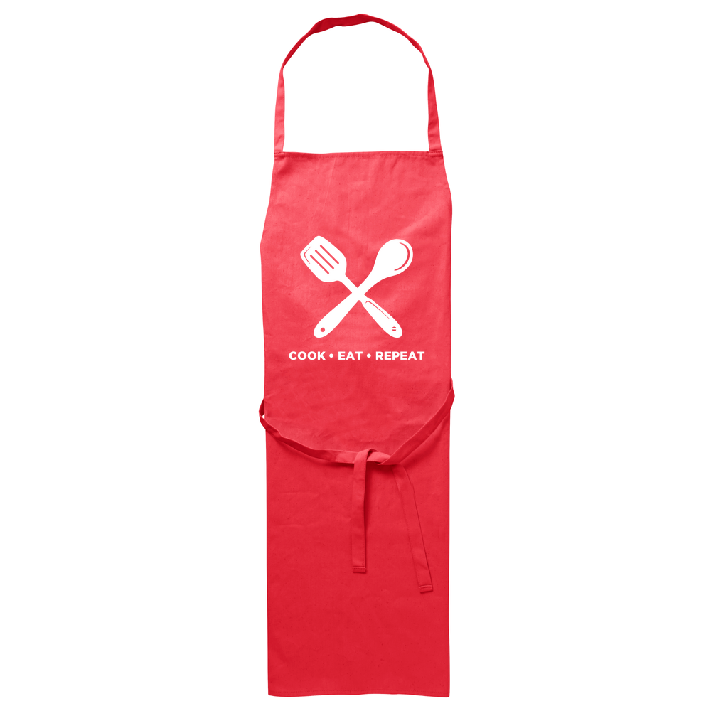 Cook Eat Repeat Cotton Apron - ICE Gifts